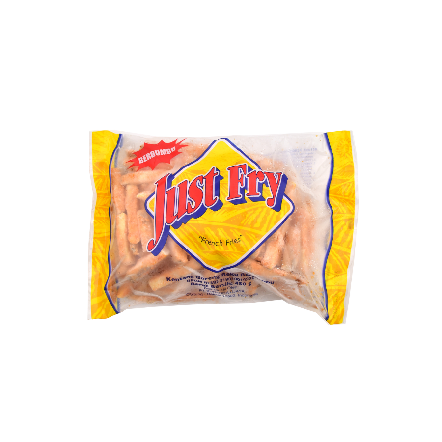 Just Fry French Fries Seasoned – 450 gram